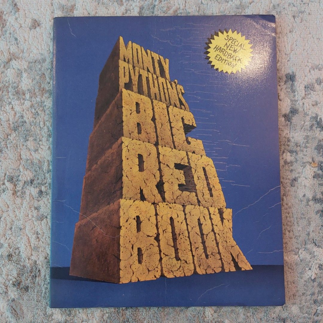 Monty Python's Big Red Book, Hobbies & Toys, Books & Magazines, Fiction ...