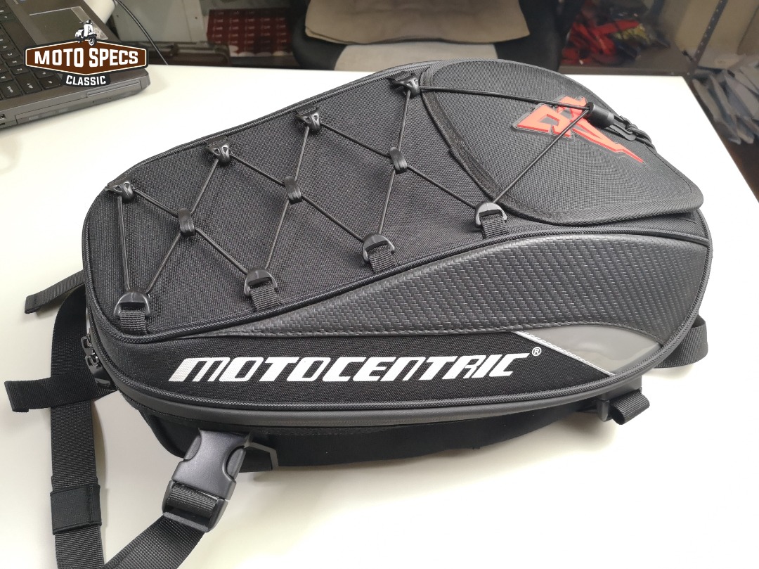 MOTOCENTRIC Rear Seat Bag / Rear Seat Tail Bag for Motorcycle ...