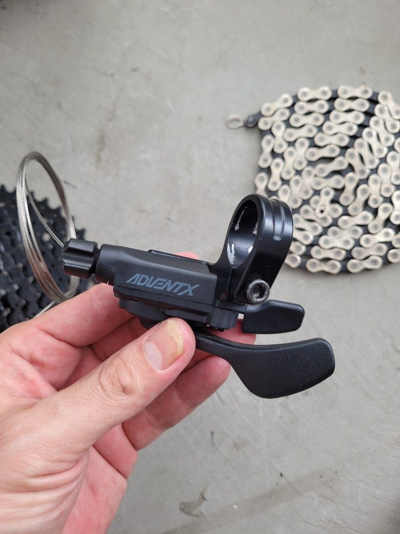 Mtb microshift advent x shifter derailleur chain, Sports Equipment ...