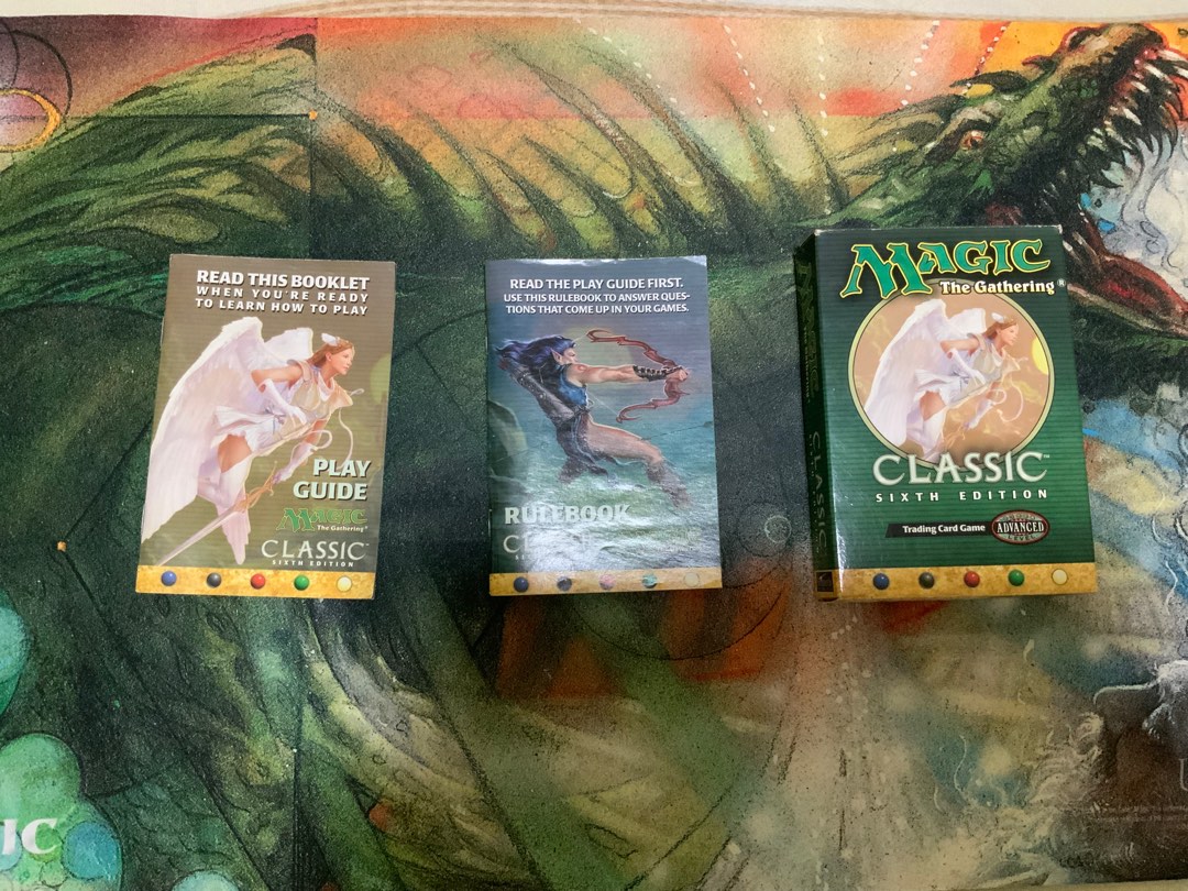 MTG Classic Sixth Edition 2-Player Starter Set on Carousell