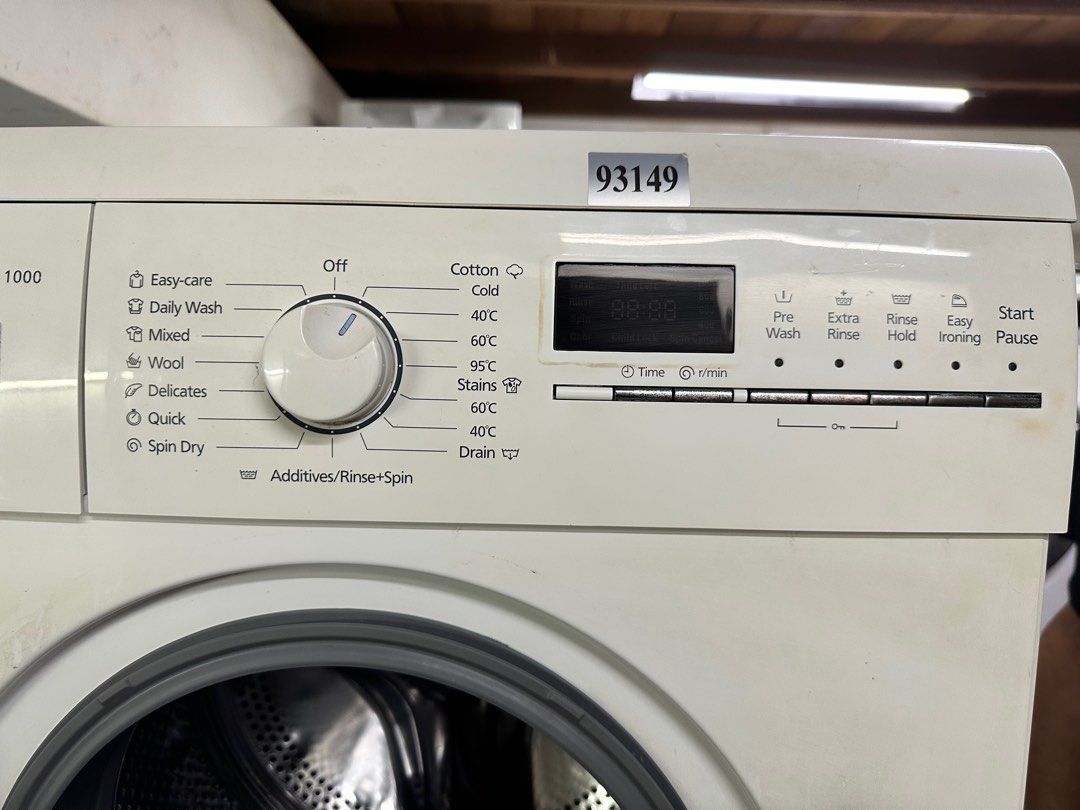 MUST BUY! PANASONIC 7KG Front-Loader Washing Machine NA-107VK5-1, TV & Home Appliances, Washing ...