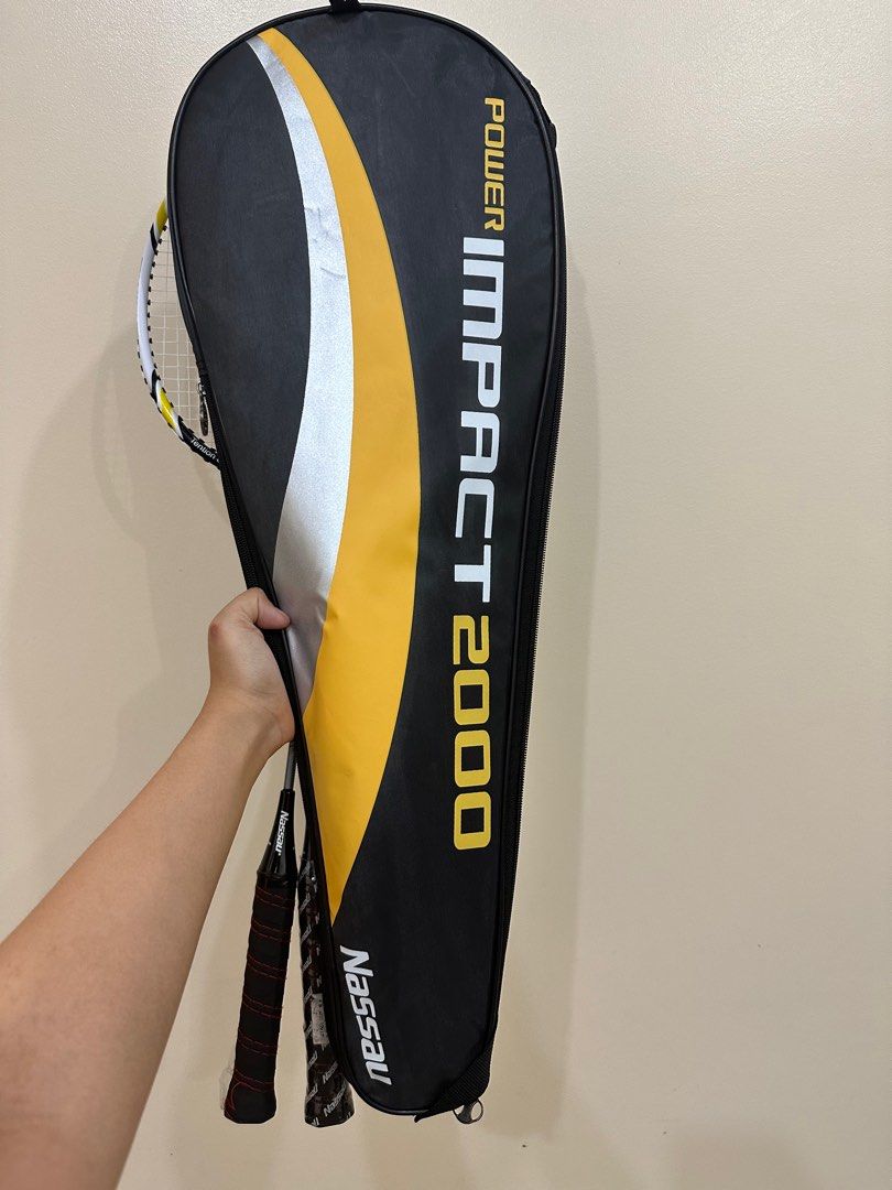 Nassau Badminton Racket Pair 2 Rackets On Carousell 