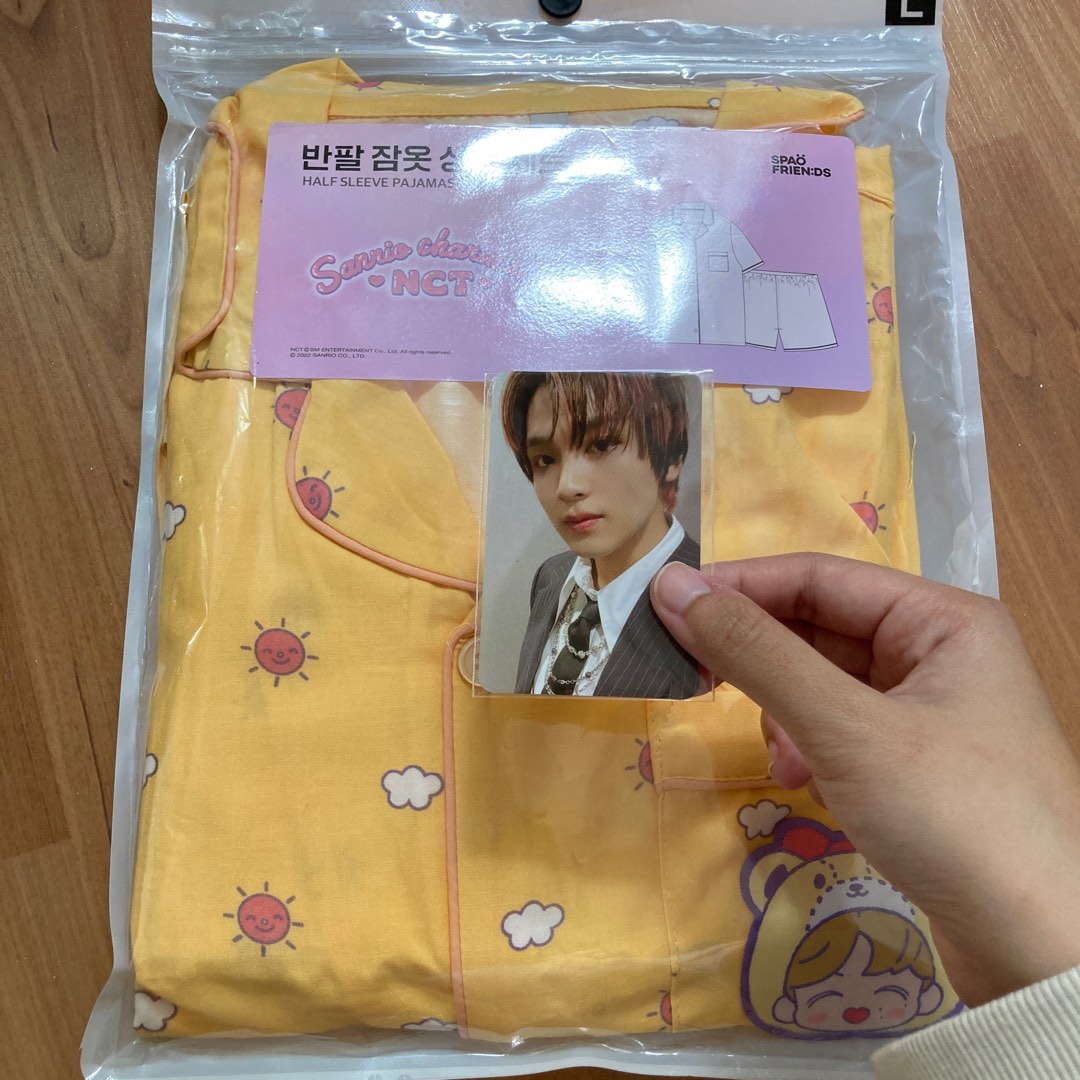 nct haechan sanrio spao pajama pc, Hobbies & Toys, Memorabilia & Collectibles, K-Wave on Carousell