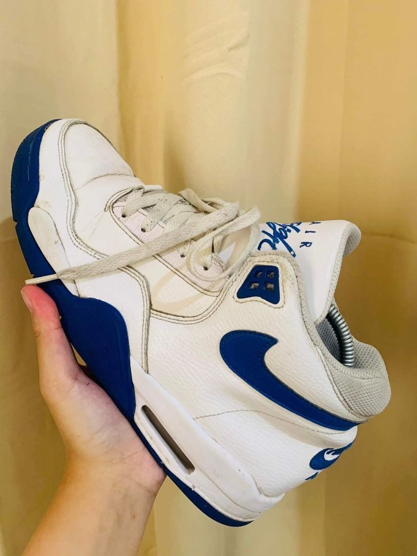 Nike Air Flight Legacy '89 'White Game Royal' on Carousell