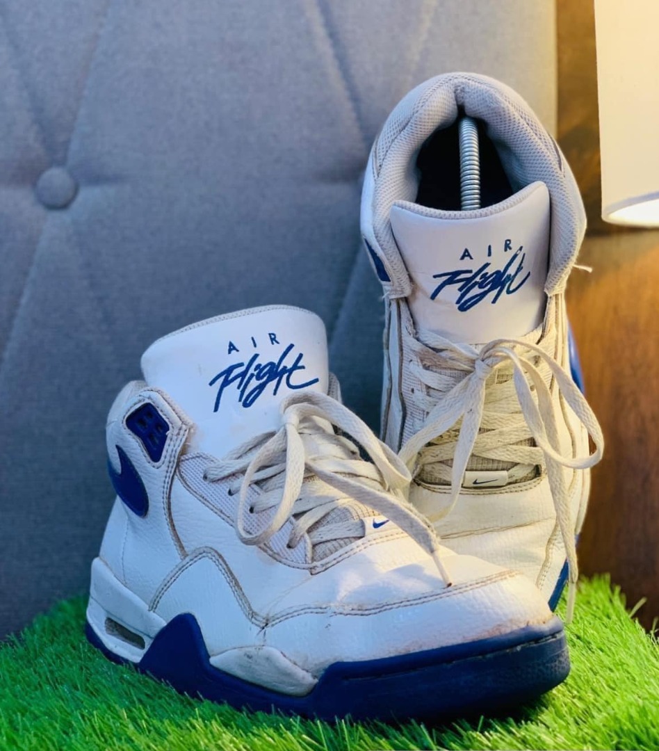 Nike Air Flight Legacy '89 'White Game Royal' on Carousell