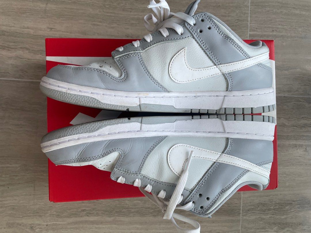Nike dunk low retro wolf grey, Men's Fashion, Footwear, Sneakers on ...