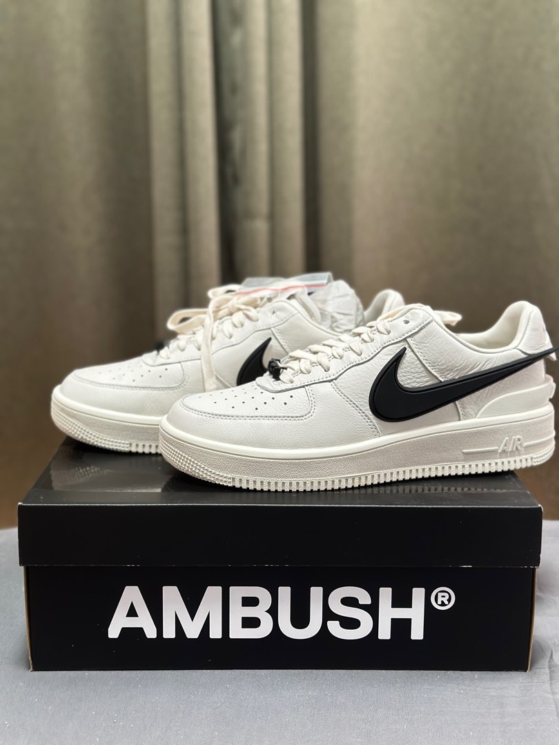 Nike X Ambush White, Men's Fashion, Footwear, Sneakers on Carousell