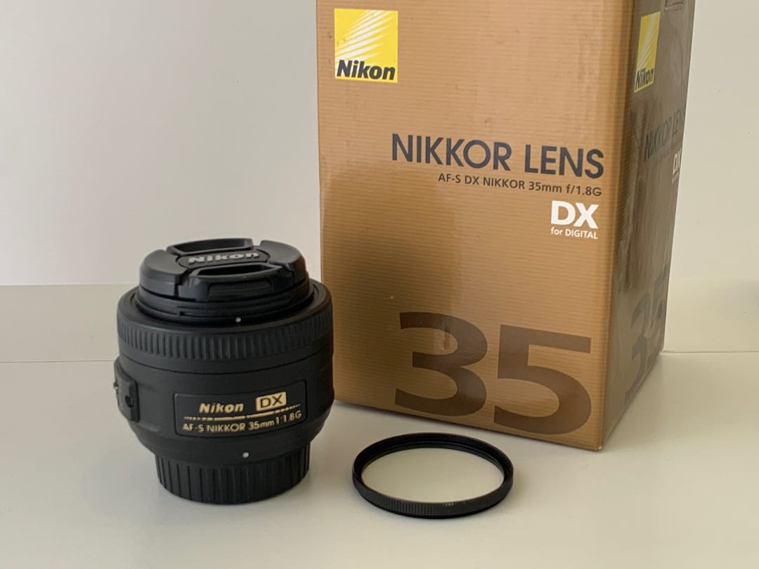 Nikon 35mm f1.8 DX Nikkor, Photography, Lens & Kits on Carousell
