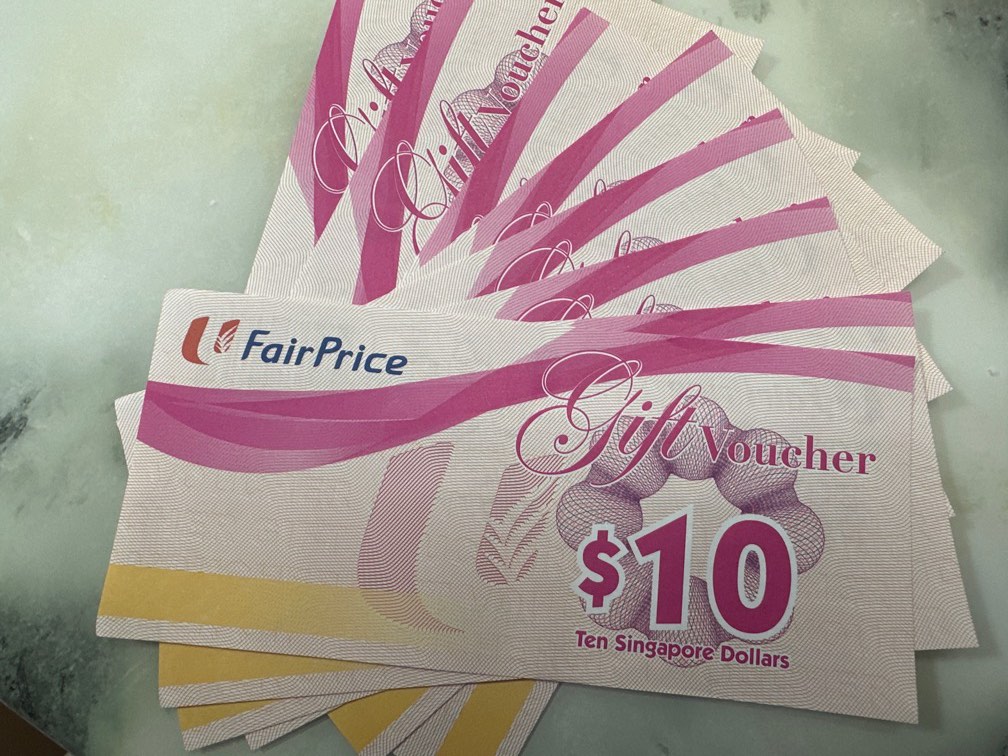 NTUC Vouchers, Tickets & Vouchers, Vouchers on Carousell