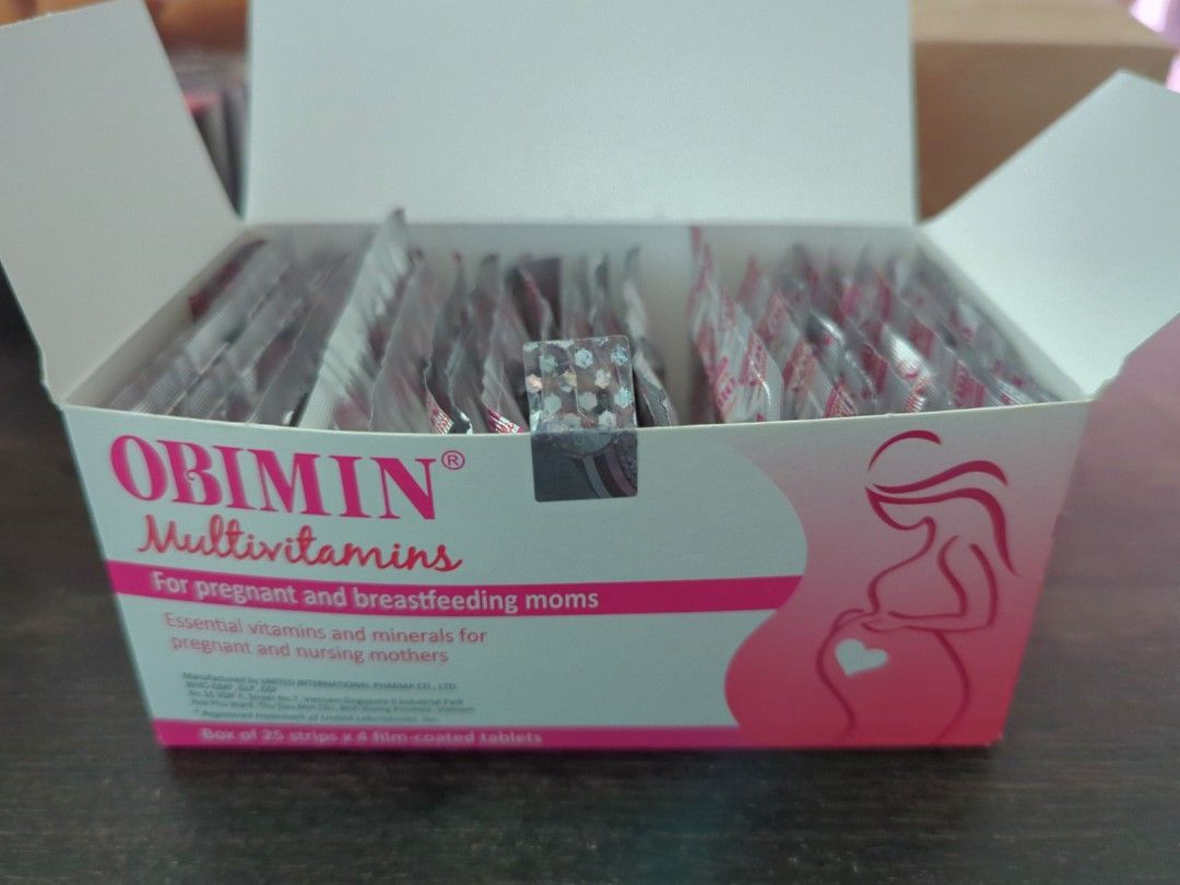OBIMIN MULTIVITAMINS - good for pregnant and breastfeeding moms, Health ...