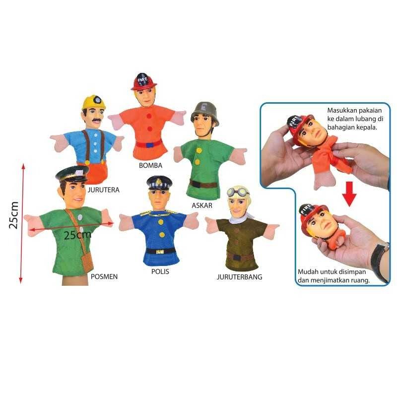 Occupation Puppets (Series A), Hobbies & Toys, Toys & Games on Carousell