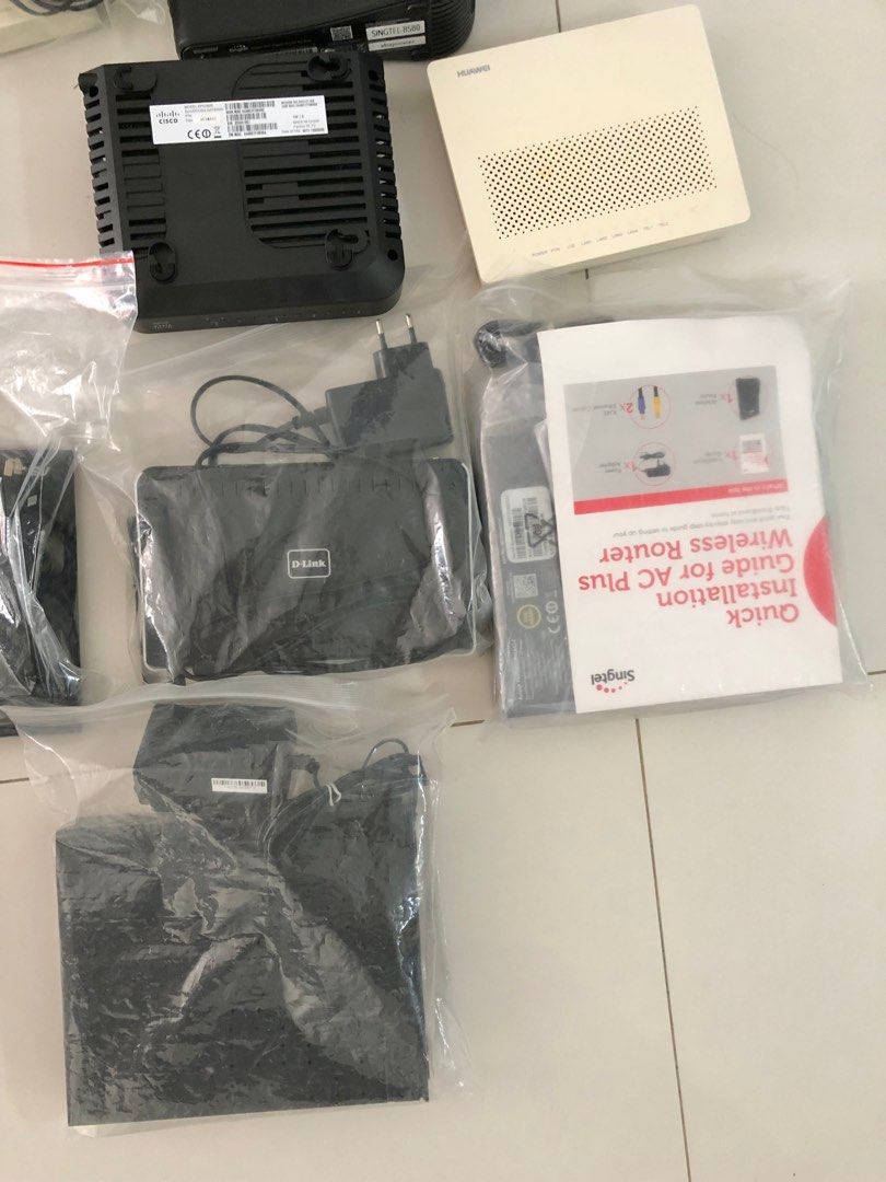 Old routers and modems, Computers & Tech, Parts & Accessories ...