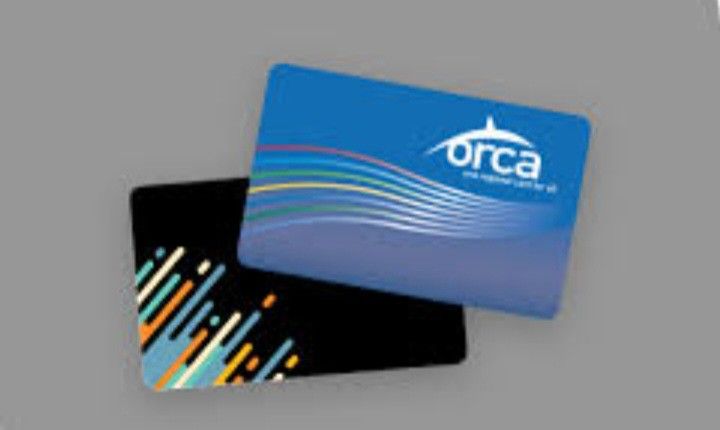 ORCA card for transportation usage in Seattle, Hobbies & Toys, Travel ...