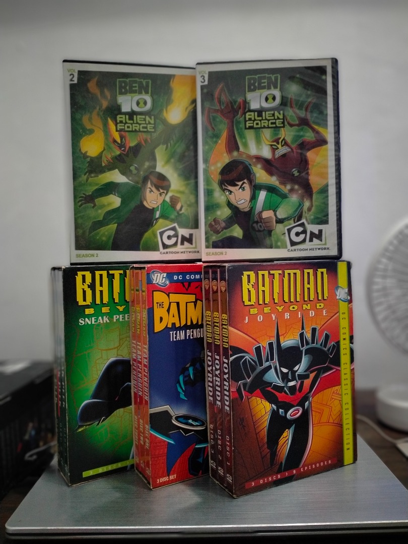 Original Ben10/Batman DvD & VCD collection on Carousell
