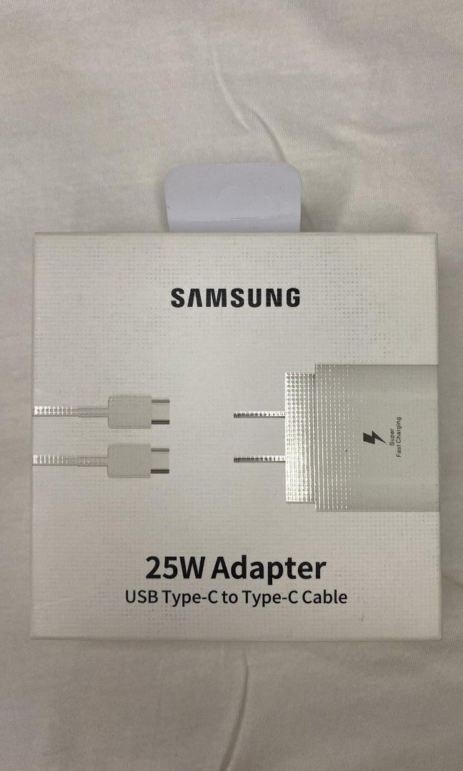ORIGINAL SAMSUNG 25W ADAPTER FAST CHARGING, Mobile Phones & Gadgets ...