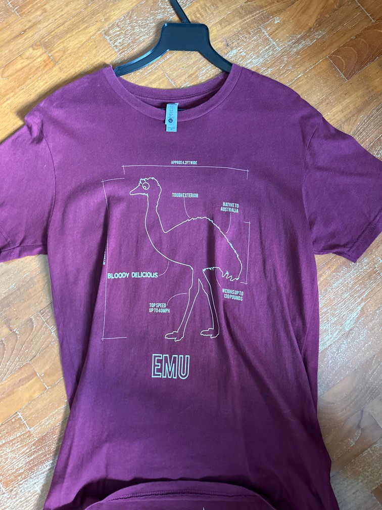 Oversimplified Emu War T-Shirt, Men's Fashion, Tops & Sets, Tshirts ...