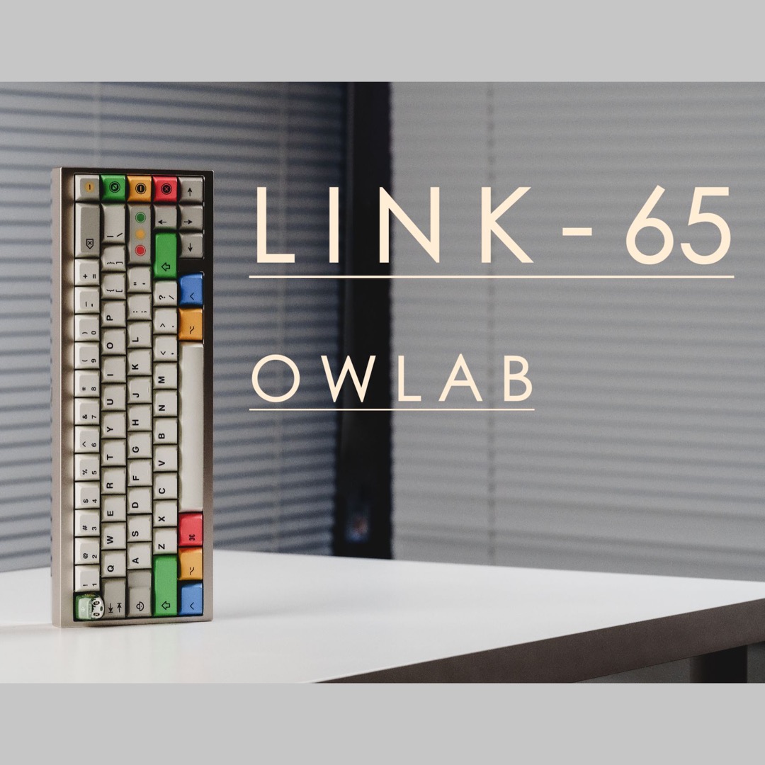 [In Stock] Owlab Link65 65% CNC-machined full Aluminium Custom Gasket ...