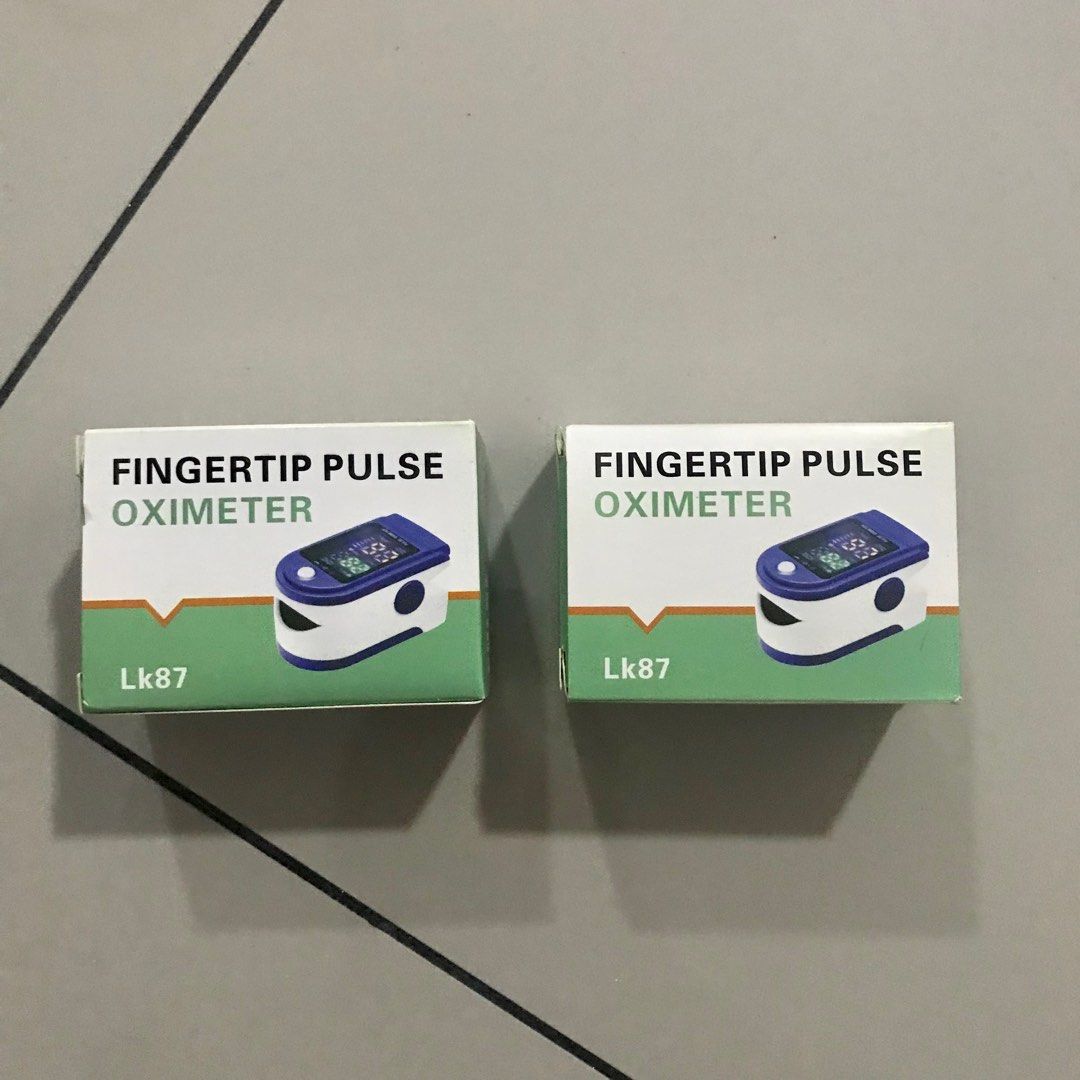 OXIMETER FINGERTIP PULSE (CHECK NADI & OXYGEN BADAN), Health ...