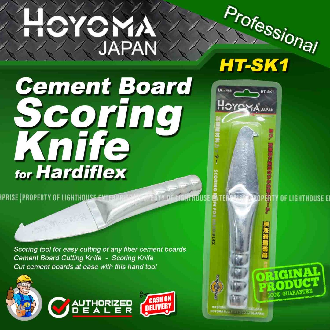 OYOMA Japan Scoring Knife for Hardiflex/Cement Board (HT-SK1 ...