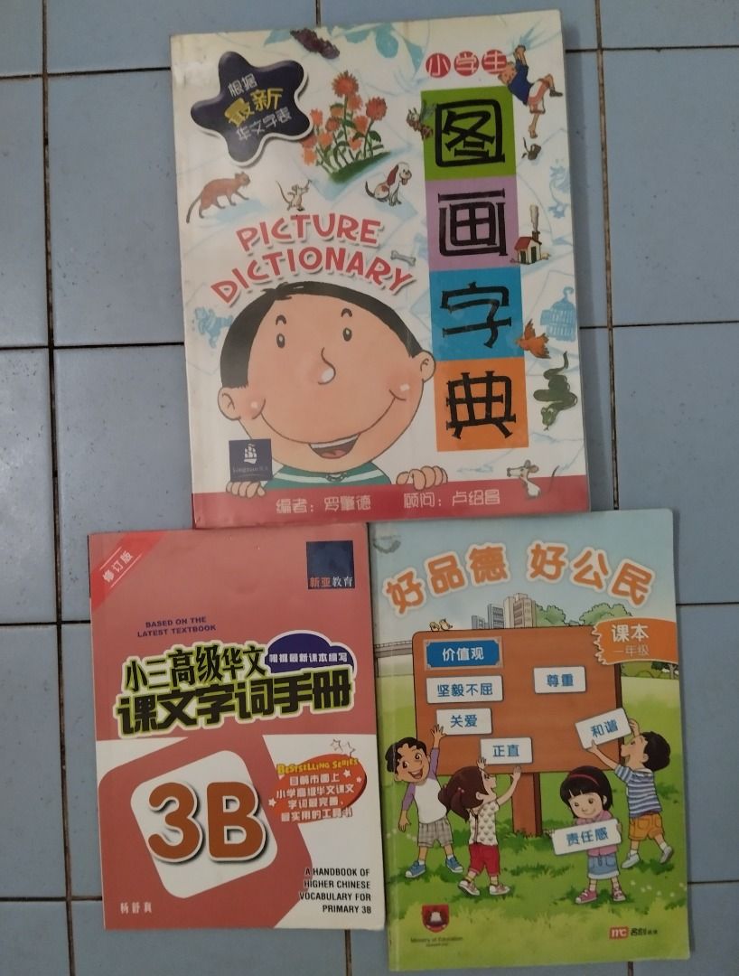 P1 P3 P4 P6 Sec 1 Maths English Geography Higher Chinese Guide Books ...