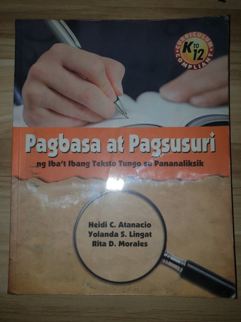Pagbasa at Pagsuri, Hobbies & Toys, Books & Magazines, Textbooks on ...