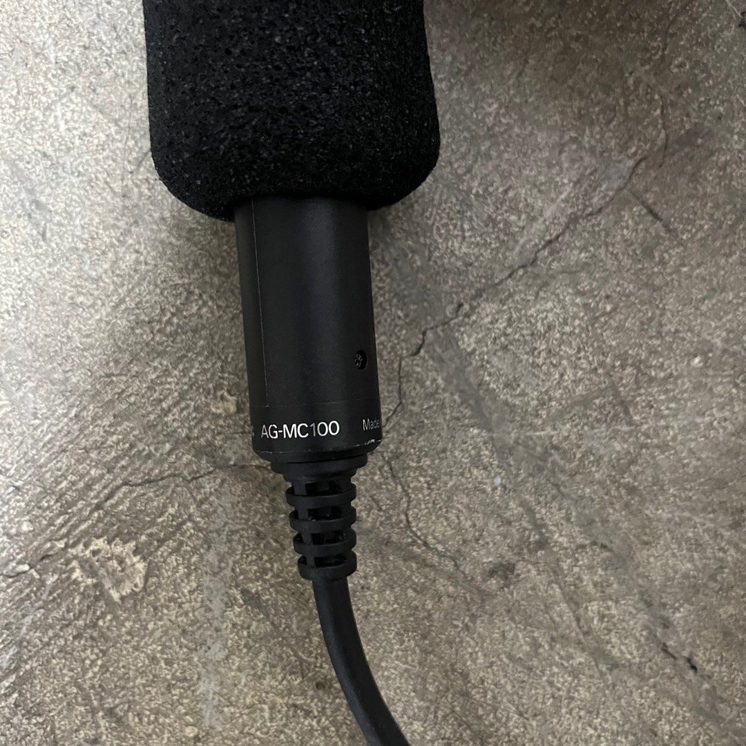 Panasonic AG-MC100G XLR Microphone on Carousell