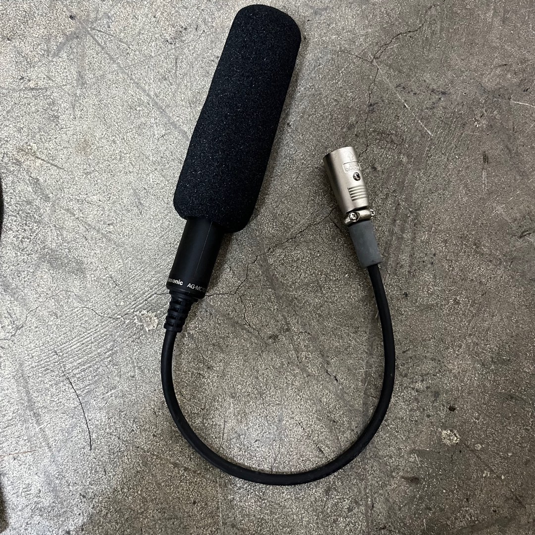 Panasonic AG-MC100G XLR Microphone on Carousell