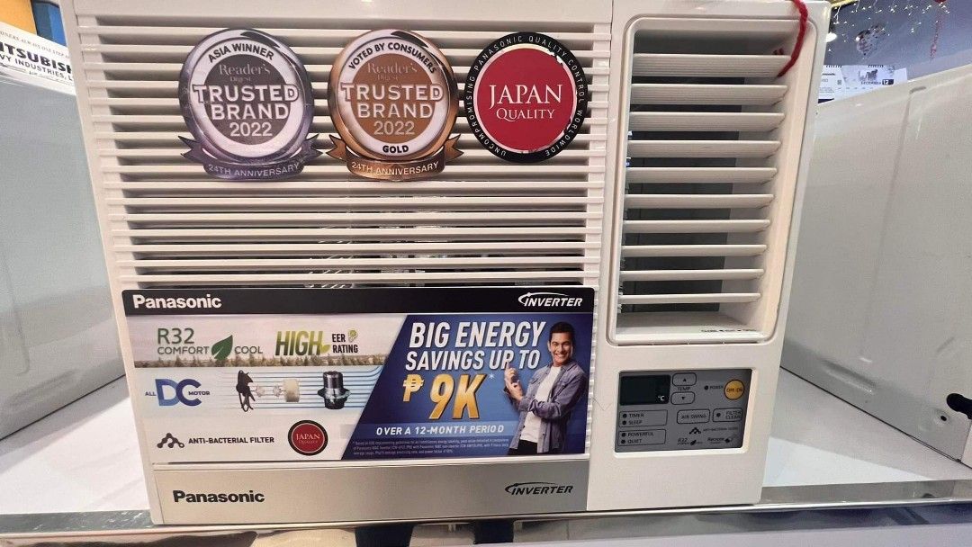 Panasonic window type Aircon manual type,manual with timer,remote ...