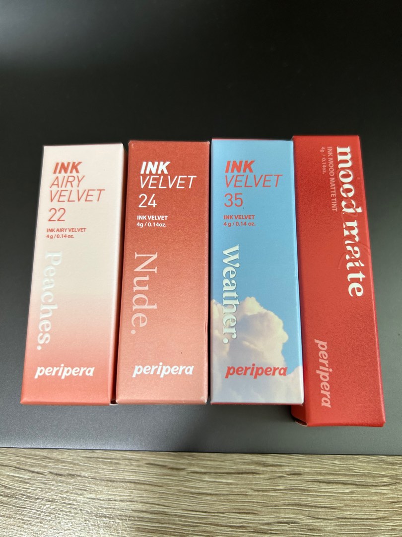 Peripera ink lip tints, Beauty & Personal Care, Face, Makeup on Carousell