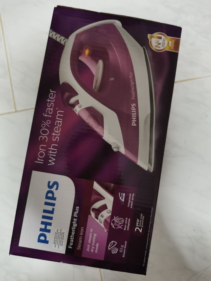 Philips Iron (Free Iron Board with Stand), TV & Home Appliances, Irons ...