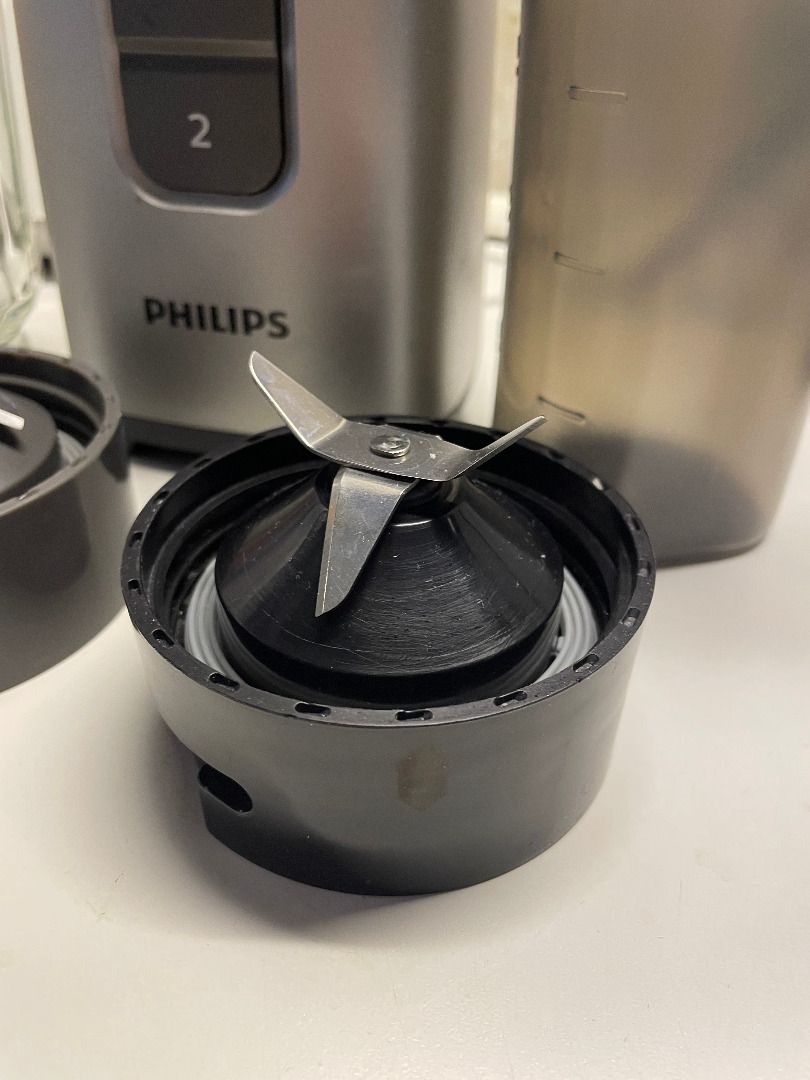Philips Smoothie Spices Blender Set with Glass Jar and Tumbler Cap, TV ...