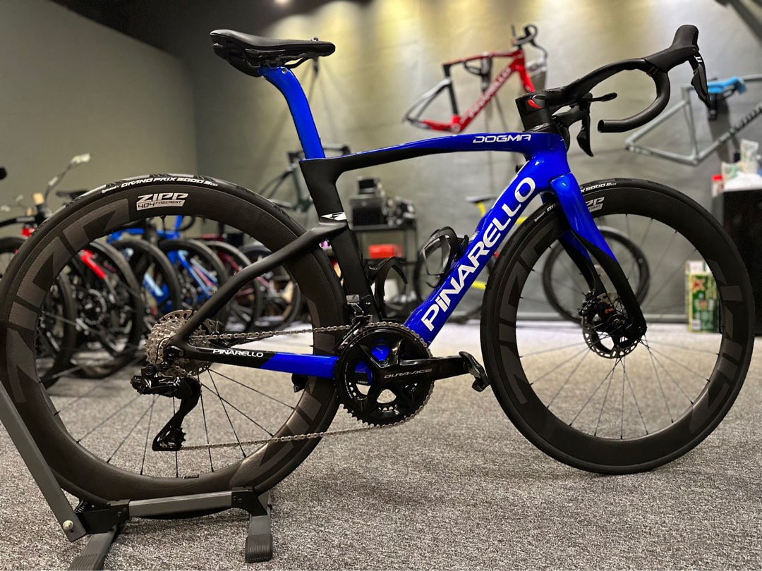 Pinarello Dogma F Electro Blue Size 50, Sports Equipment, Bicycles ...