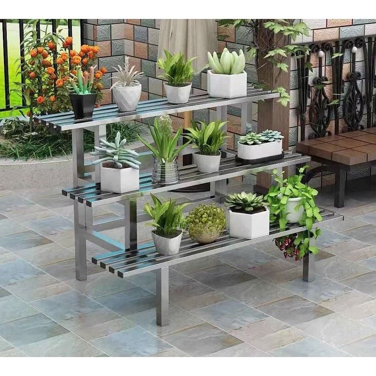 Plant Rack Plant Stand Wooden Plant Self Flower Rack For Indoor Outdoor ...