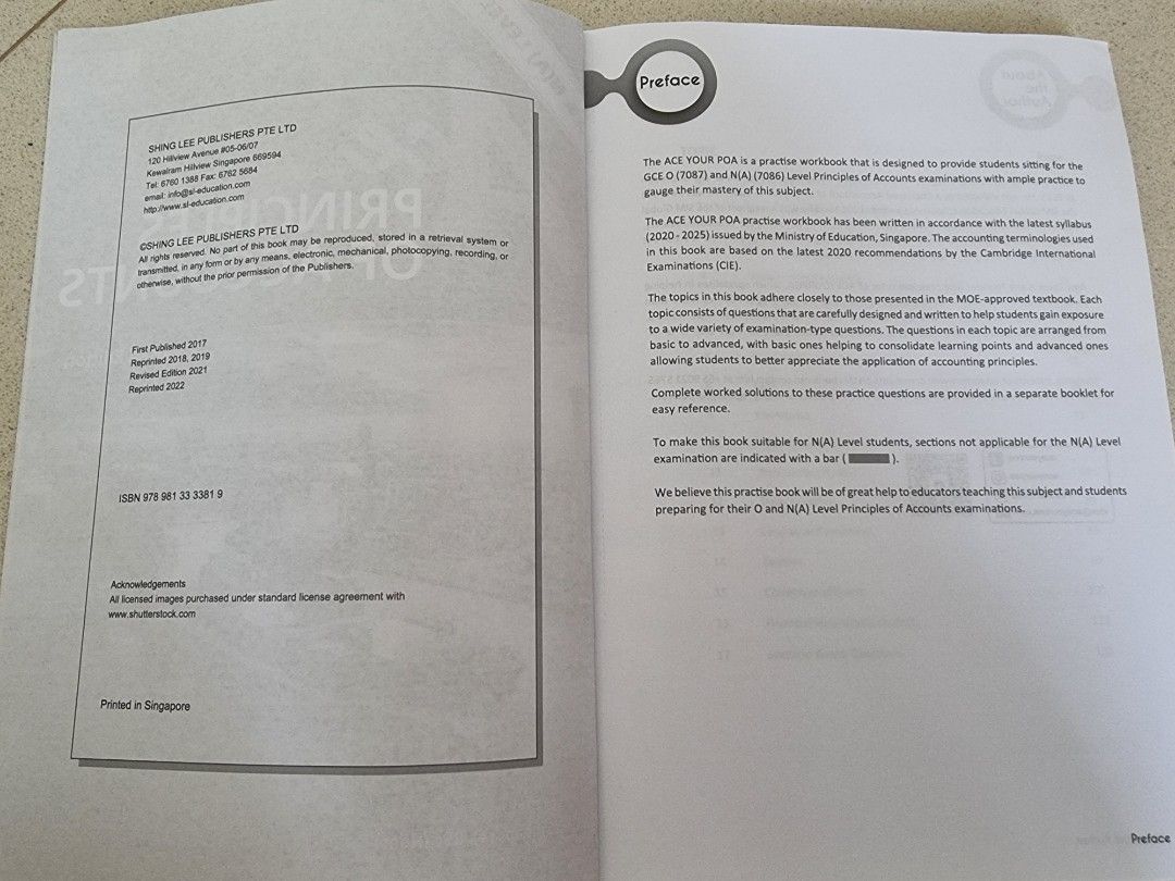 PoA assessment by Alex Quek, Hobbies & Toys, Books & Magazines ...
