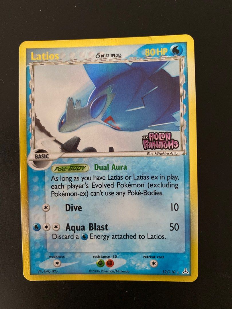 (Price updated ) Pokemon card latios latias ar crown zenith vstar universe holon phantom silver ...