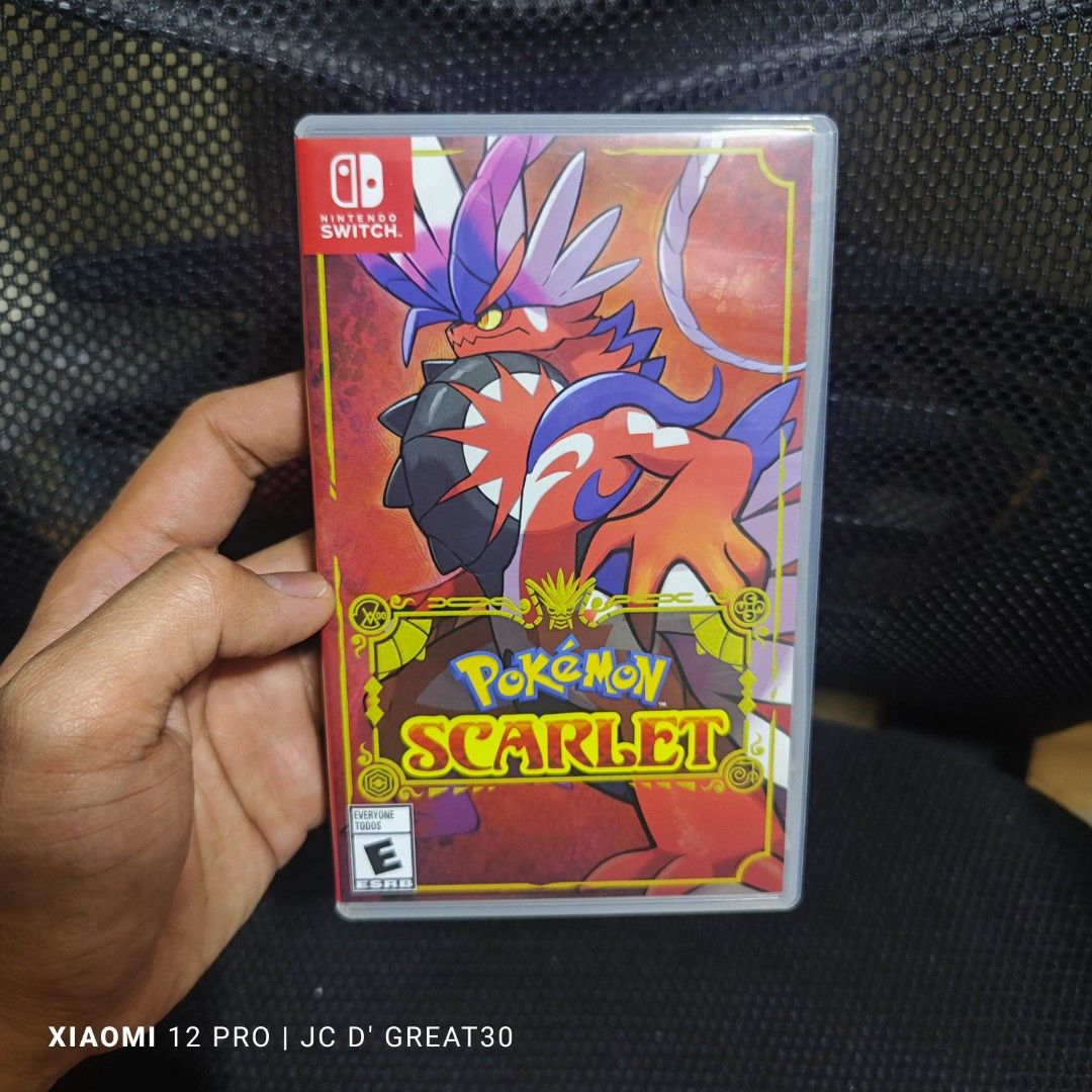Pokemon Scarlet switch game, Video Gaming, Video Games, Nintendo on ...