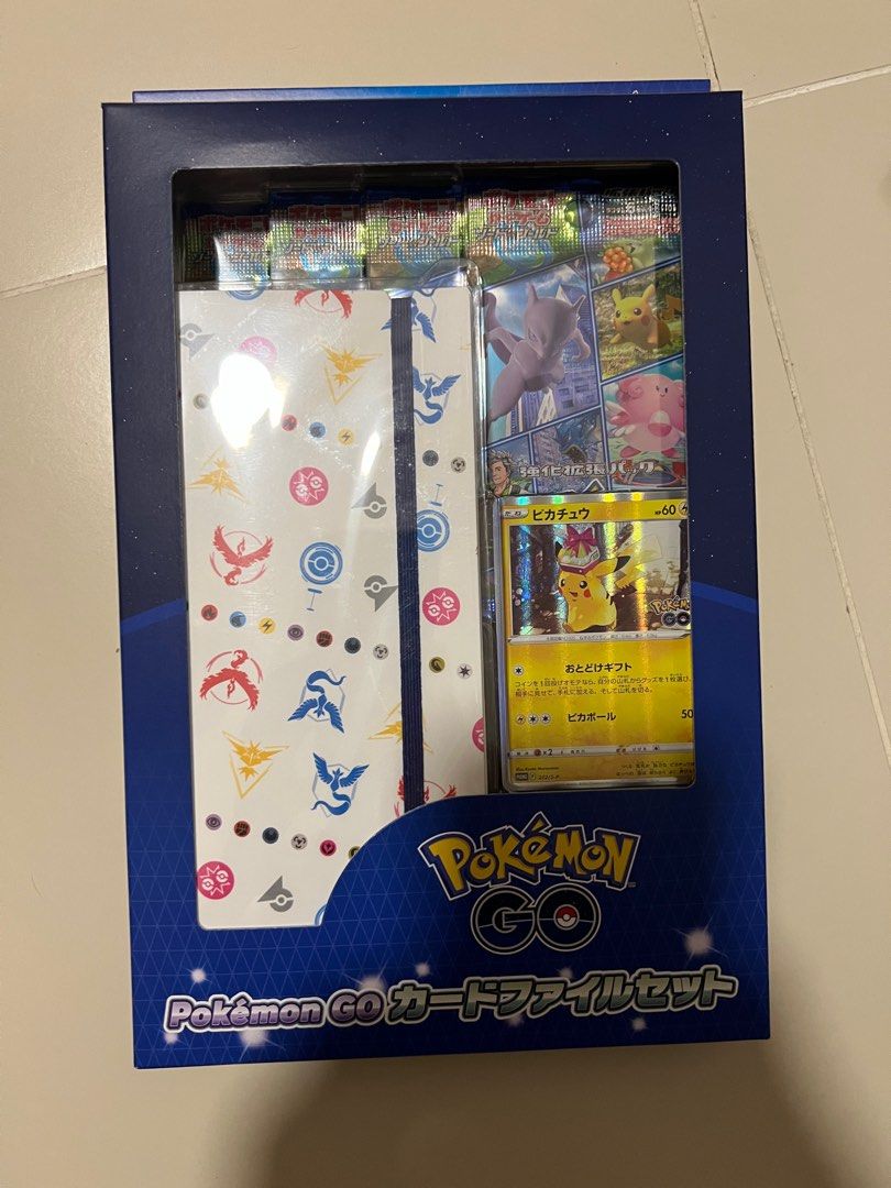 Pokémon Japanese TCG: Pokémon GO Binder and Booster Set, Hobbies & Toys ...