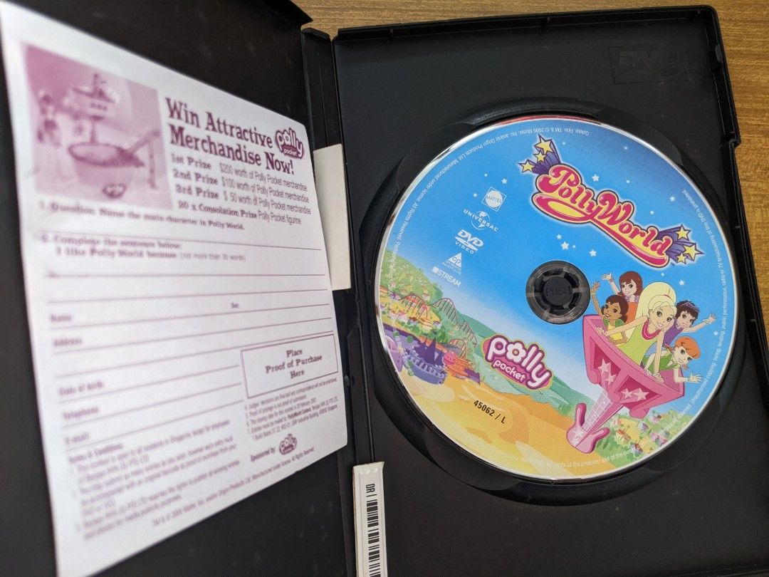 Polly Pocket Movie: Polly World, Hobbies & Toys, Music & Media, CDs ...