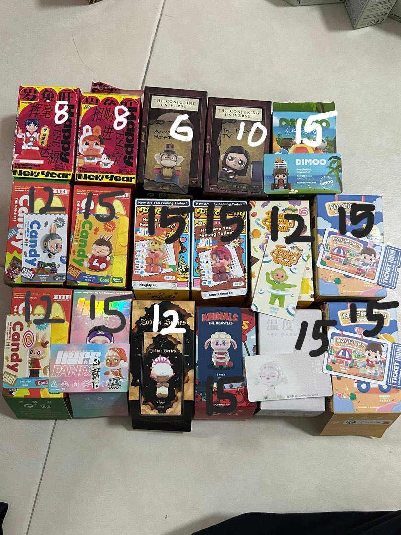 POPMART sale !, Hobbies & Toys, Toys & Games on Carousell