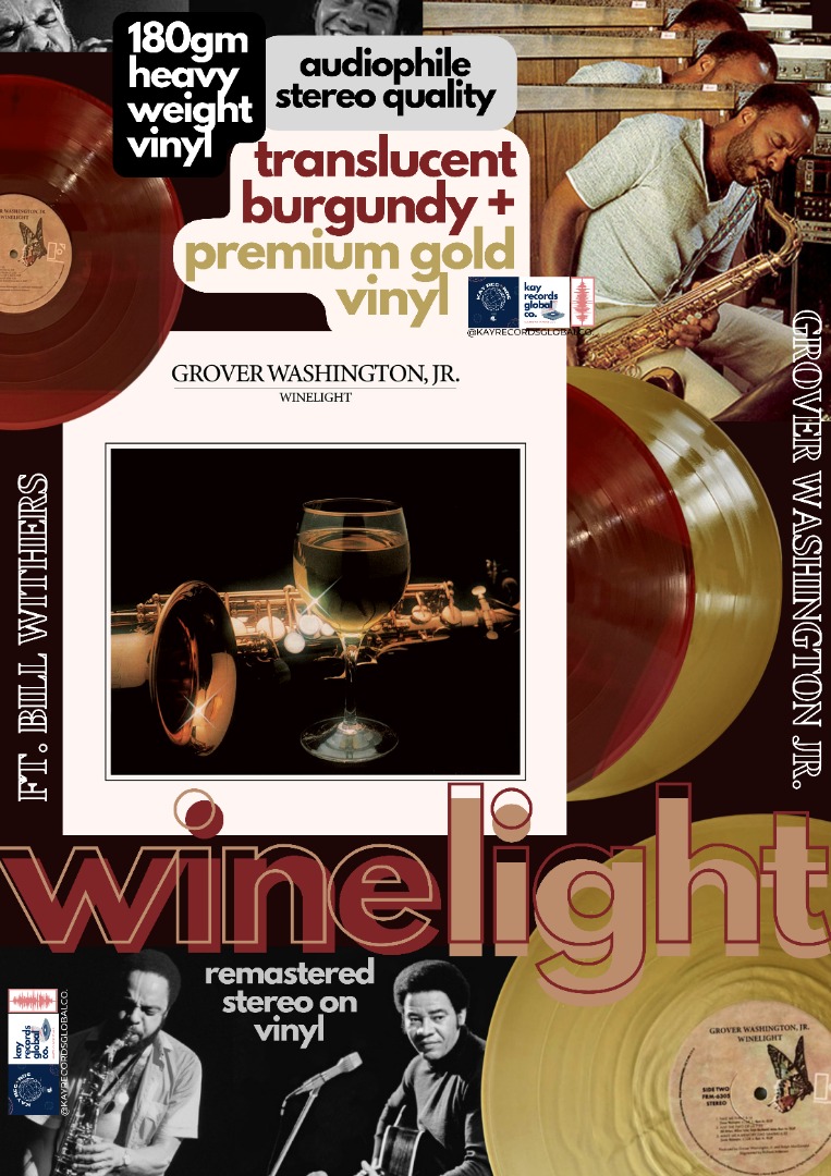 [PREMIUM 180gm GOLD & BEAUTIFUL BURGUNDY WINE VINYL] WINELIGHT VINYL ...