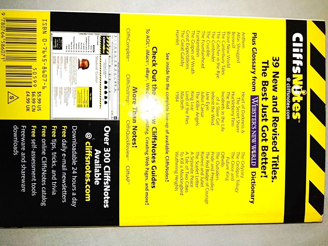 Pride and Prejudice CLIFF NOTES, Hobbies & Toys, Books & Magazines ...