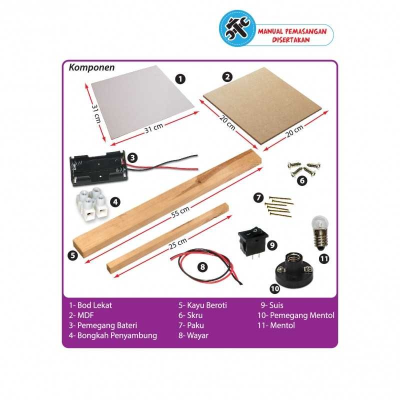 Projek Membina Rumah Api Kreatif, Hobbies & Toys, Stationery & Craft ...