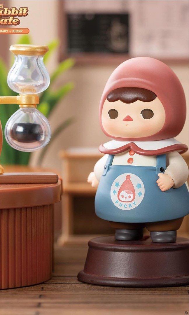 Pucky Rabbit Cafe Popmart (Poko Barista), Hobbies & Toys, Toys & Games ...