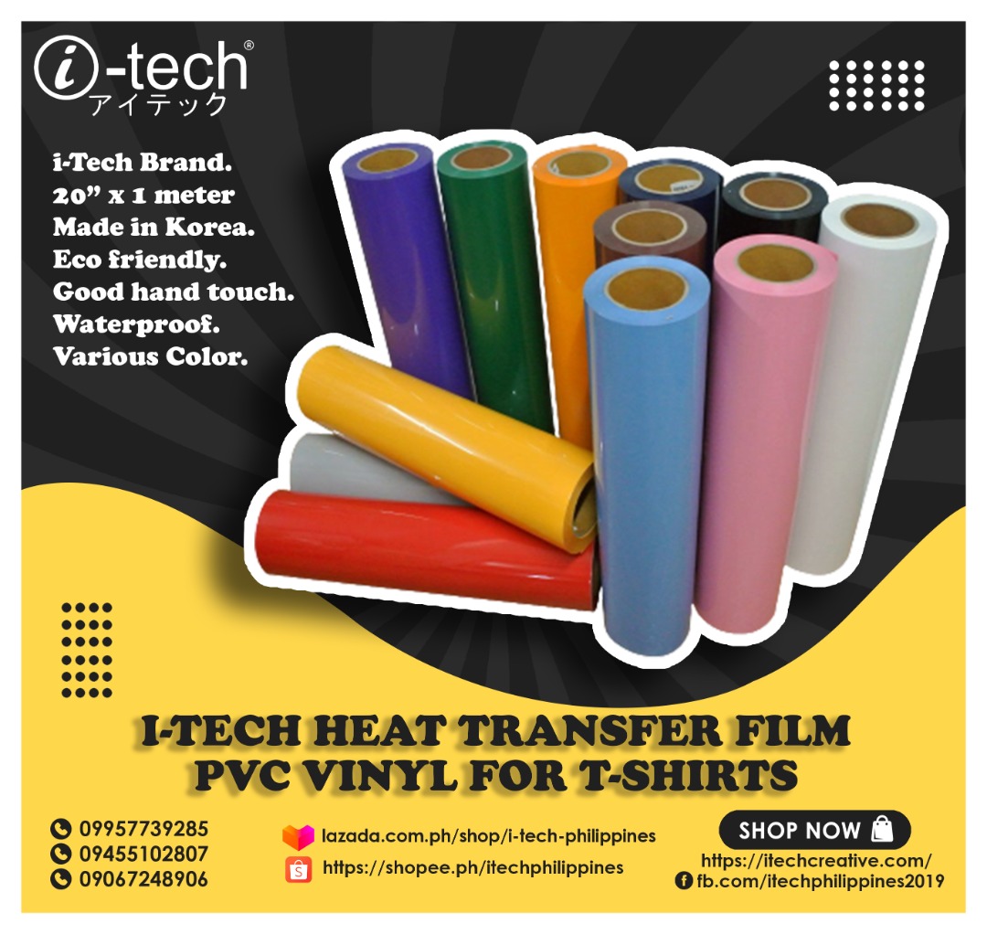 PVC HEAT TRANSFER VINYL on Carousell