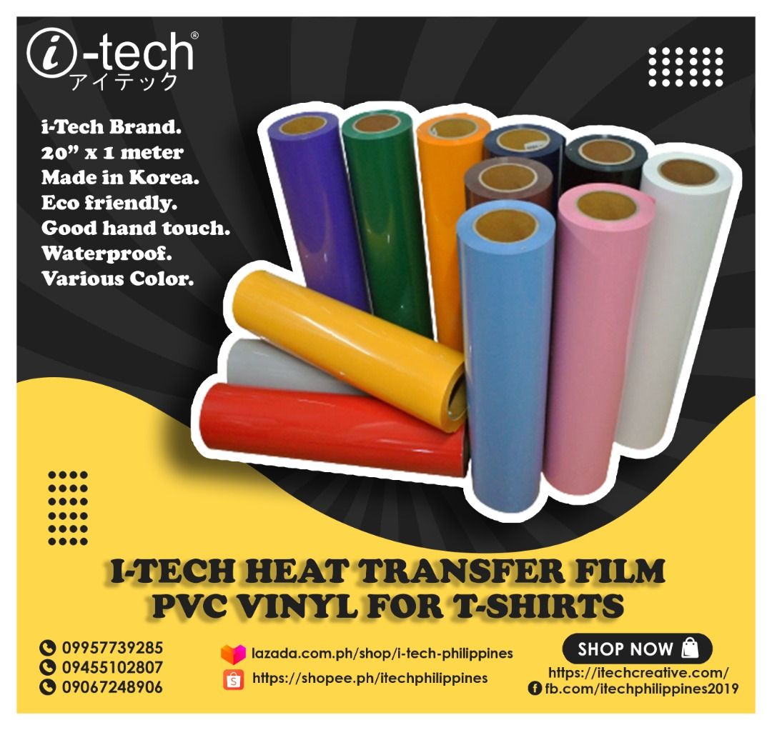 PVC HEAT TRANSFER VINYL on Carousell