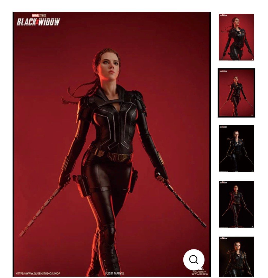 Queens Studio 1/4 Black Widow, Hobbies & Toys, Toys & Games on Carousell