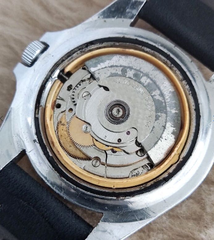 Rare! HEUER 1000 Ref 844-3 AUTOMATIC MONNIN Stainless Steel 42mm MENS ...