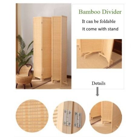 Rattan Divider/Bamboo Divider/Room Separator/Room Partition/Folding ...