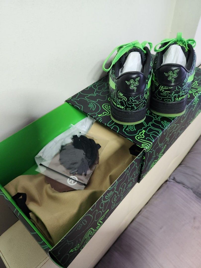 Razer x A Bathing Ape (BAPE) BAPE STA Sneakers, Men's Fashion, Footwear ...