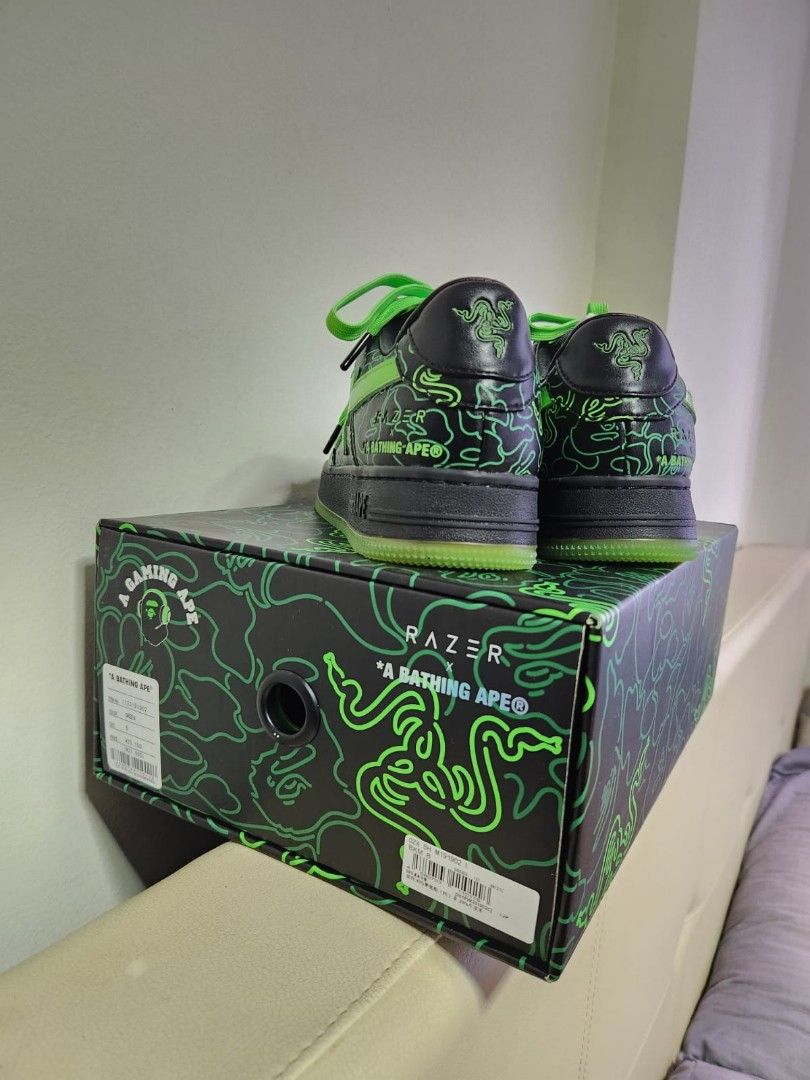 Razer x A Bathing Ape (BAPE) BAPE STA Sneakers, Men's Fashion, Footwear ...